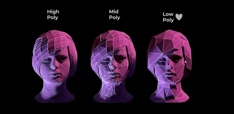 Key Differences Between Low Poly and High Poly 3D Models in Game and ...